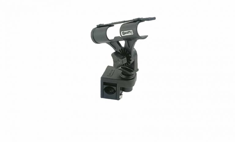 Scotty Fly Rod Holder w/ 1" Rail Mount - Outcast Boats